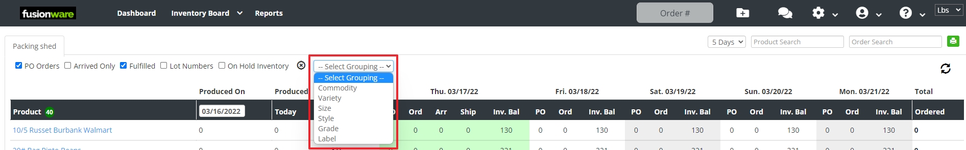 Production :: Fusionware Support