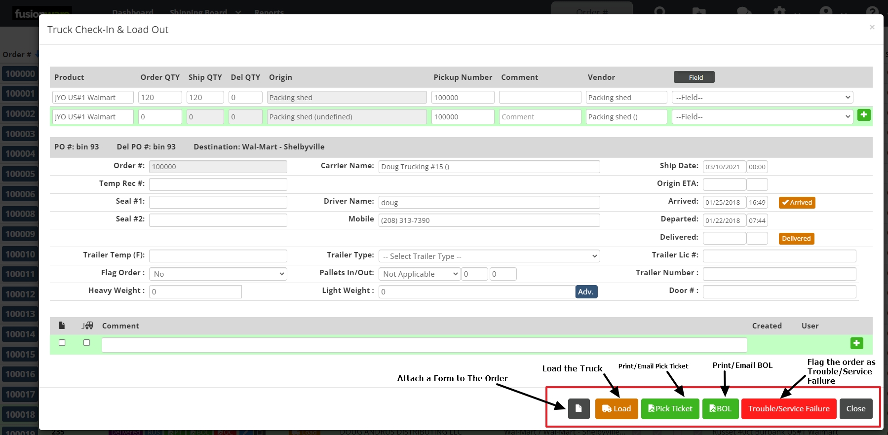 Transactions :: Fusionware Support