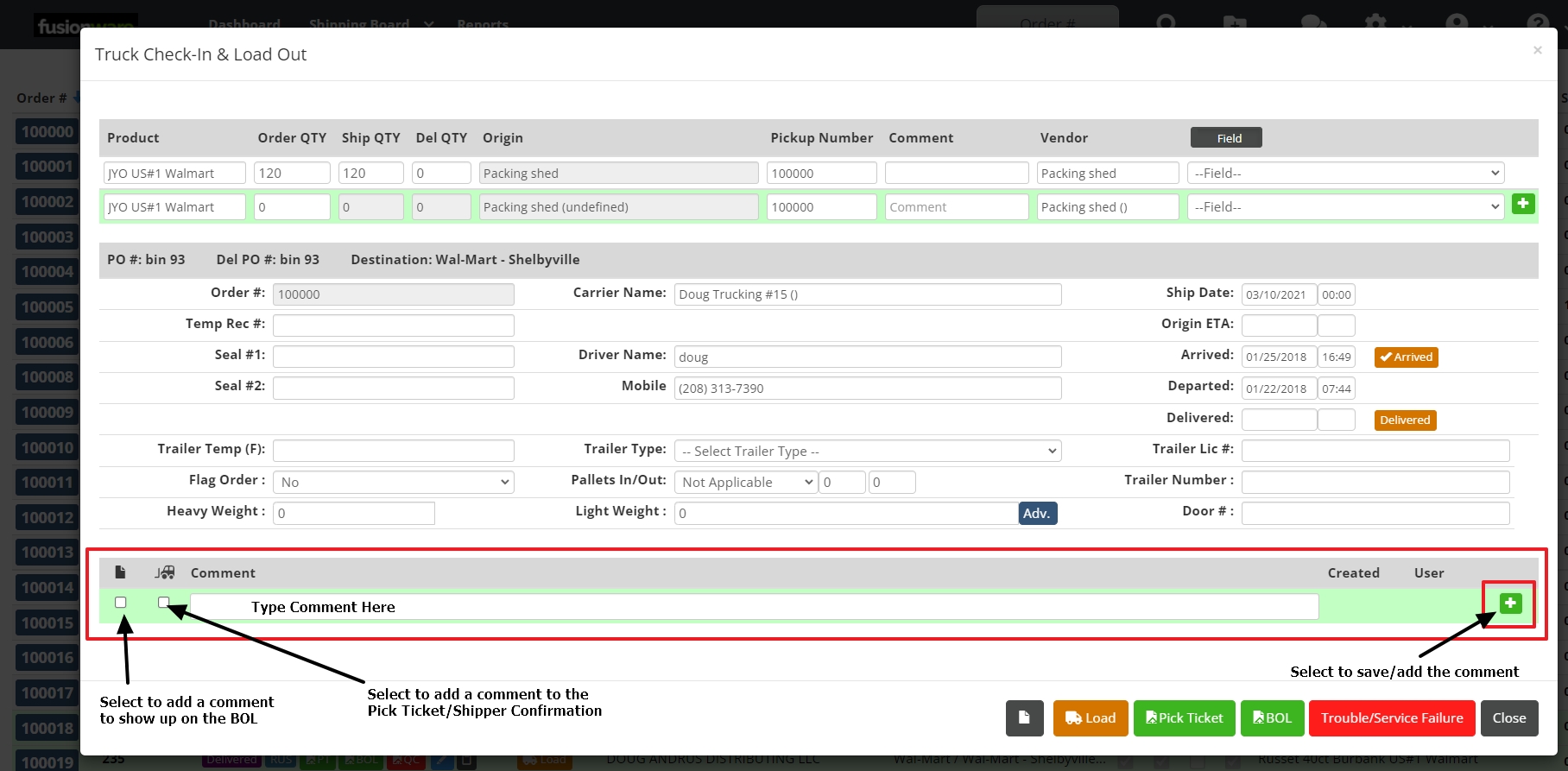 Transactions :: Fusionware Support
