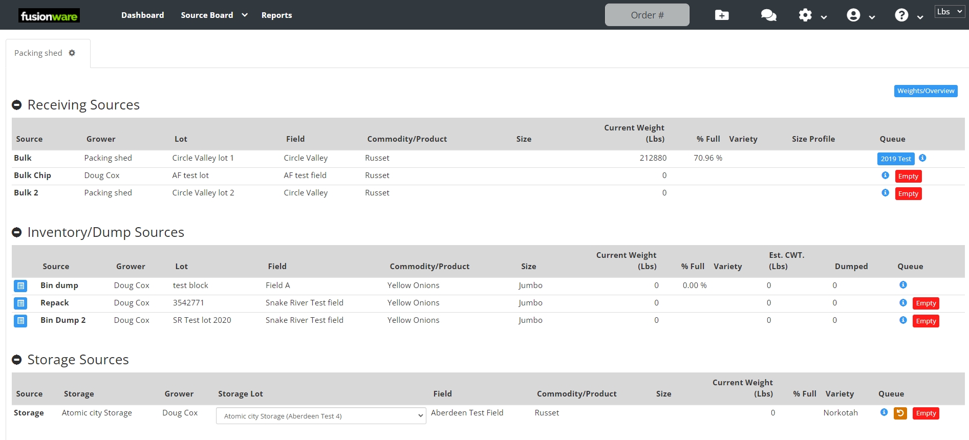 Production :: Fusionware Support