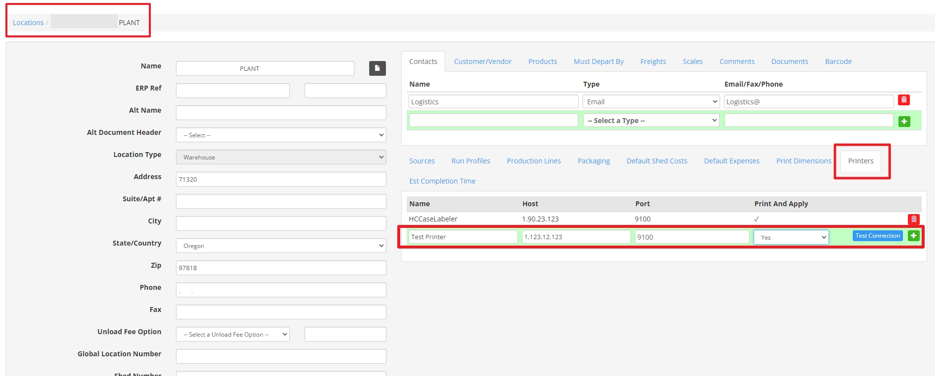 Printers :: Fusionware Support