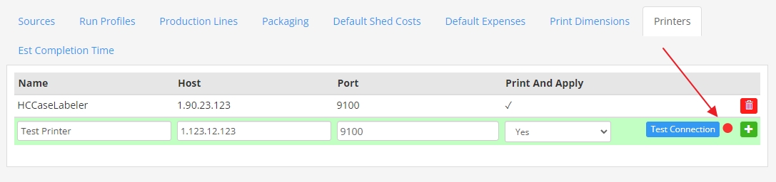 Printers :: Fusionware Support