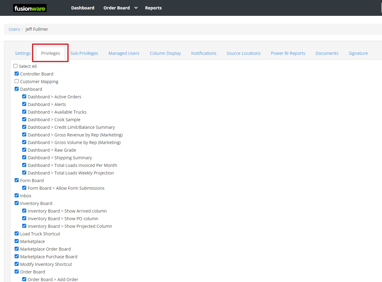 Misc. -Users :: Fusionware Support